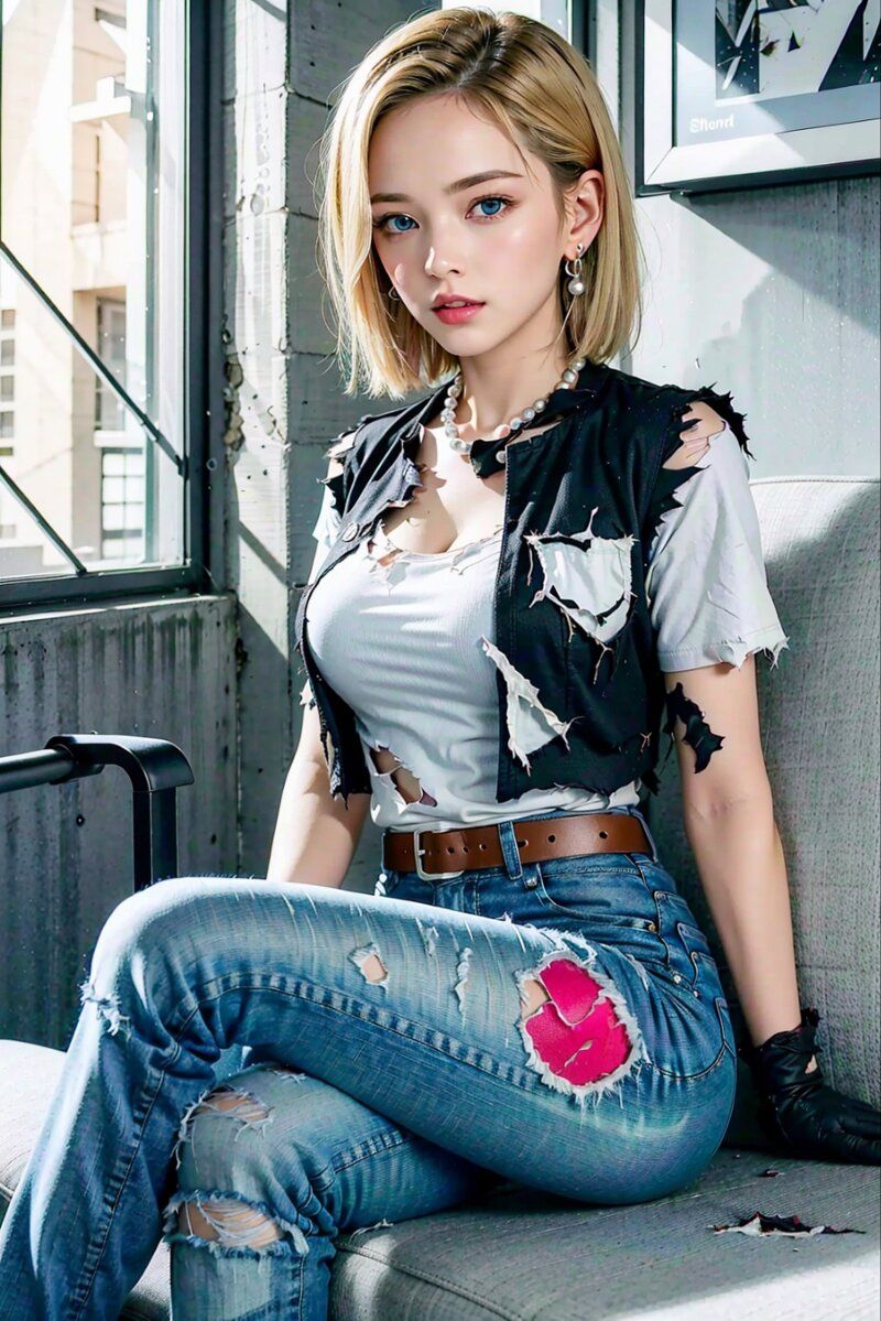 Ai가 그린 인조인간18호 개9
